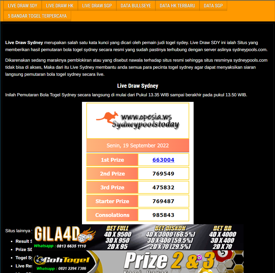 Situs Live Draw Sydney Slots Gacor Paling dipercaya - Khusus 4D Situs Live Draw Sydney Slots Gacor Paling dipercaya - Khusus 4D
